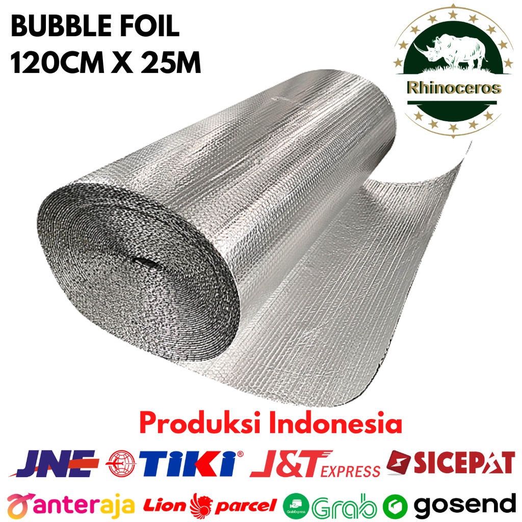 Jual Bubble Aluminium Foil Peredam Panas Insulasi Atap Double Side ...