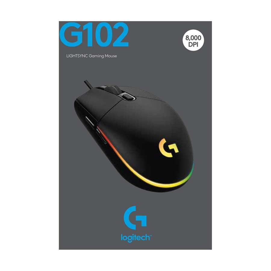 Jual Logitech G102 V2 Lightsync RGB Gaming Mouse | Shopee Indonesia