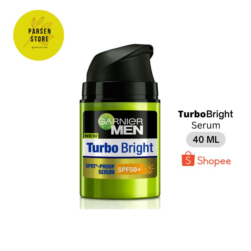 Jual Garnier Men Turbo Bright Spotproof Serum SPF50+ - 40ml | Shopee Indonesia