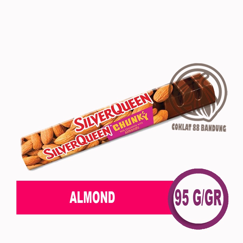 Jual SilverQueen Chunky 85gr Almond – Coklat Batang Premium untuk Kado ...