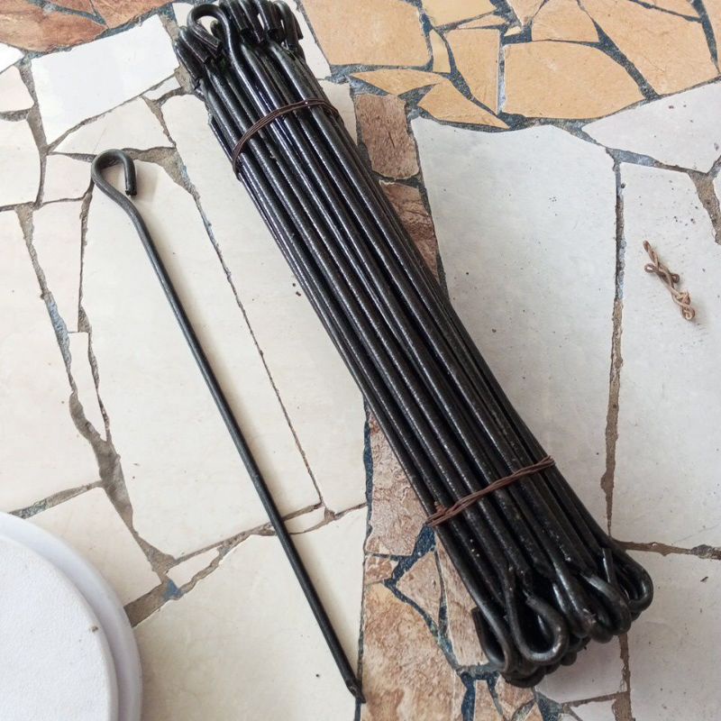 Jual Pasak tenda patok besi -+30cm bijian | Shopee Indonesia