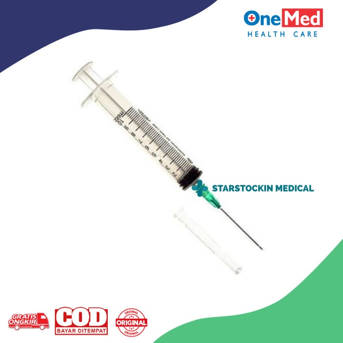 Jual Spoit 10 ml cc Onemed Spuit Disposable Syringe Satuan Pcs | Shopee ...