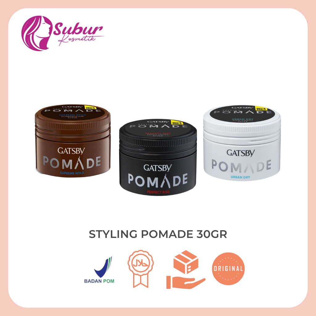 Jual Gatsby Pomade Hair Styling 30 gr | Shopee Indonesia
