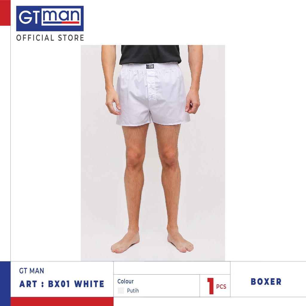 Jual GT MAN - BX01NEW - BOXER - PUTIH - CELANA DALAM BOXER PRIA ...