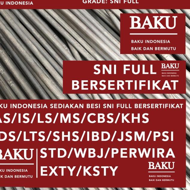 Jual Besi 12 Polos SNI Full / Besi 12 Full SNI / Besi Beton 12 Full SNI ...