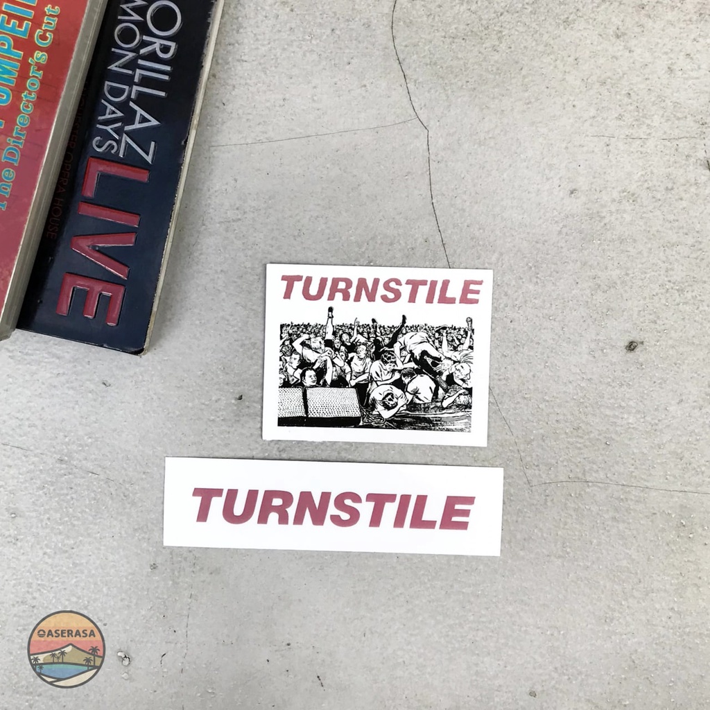 Jual STICKER BAND TURNSTILE 2pcs | STICKER BAND HARDCORE | STICKER ...