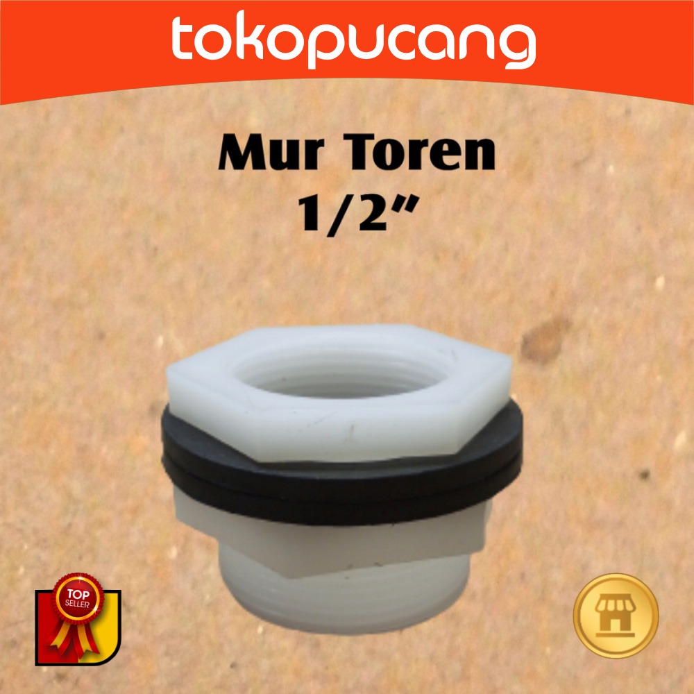 Jual Mur Toren 1/2" Vlok Ring Mur Tandon Vault Ring Torren Verlop Toren ...