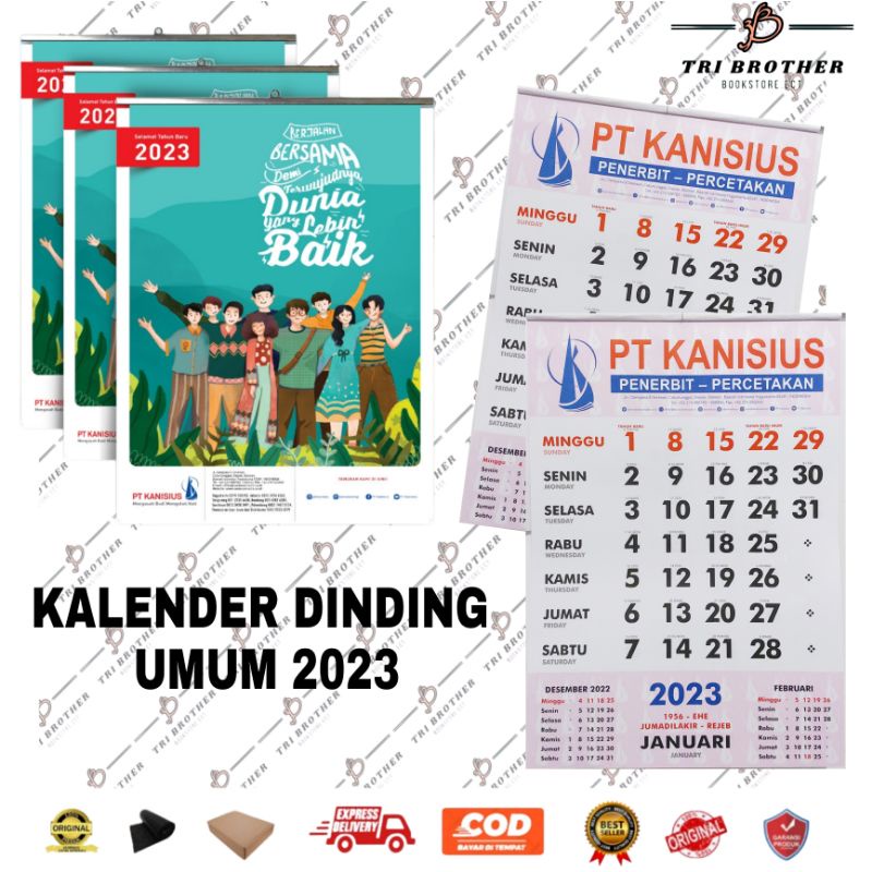 Jual KALENDER DINDING UMUM 2023 | Shopee Indonesia