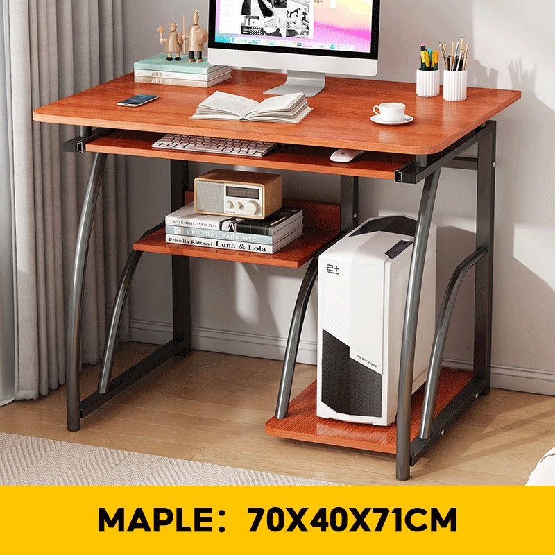 Jual Meja Komputer Kerja Kantor Mebel Kayu Solid Meja Belajar Meja ...