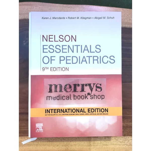 Jual Buku Kedokteran Nelson Essentials Pediatric 9th Edition 2023 ...