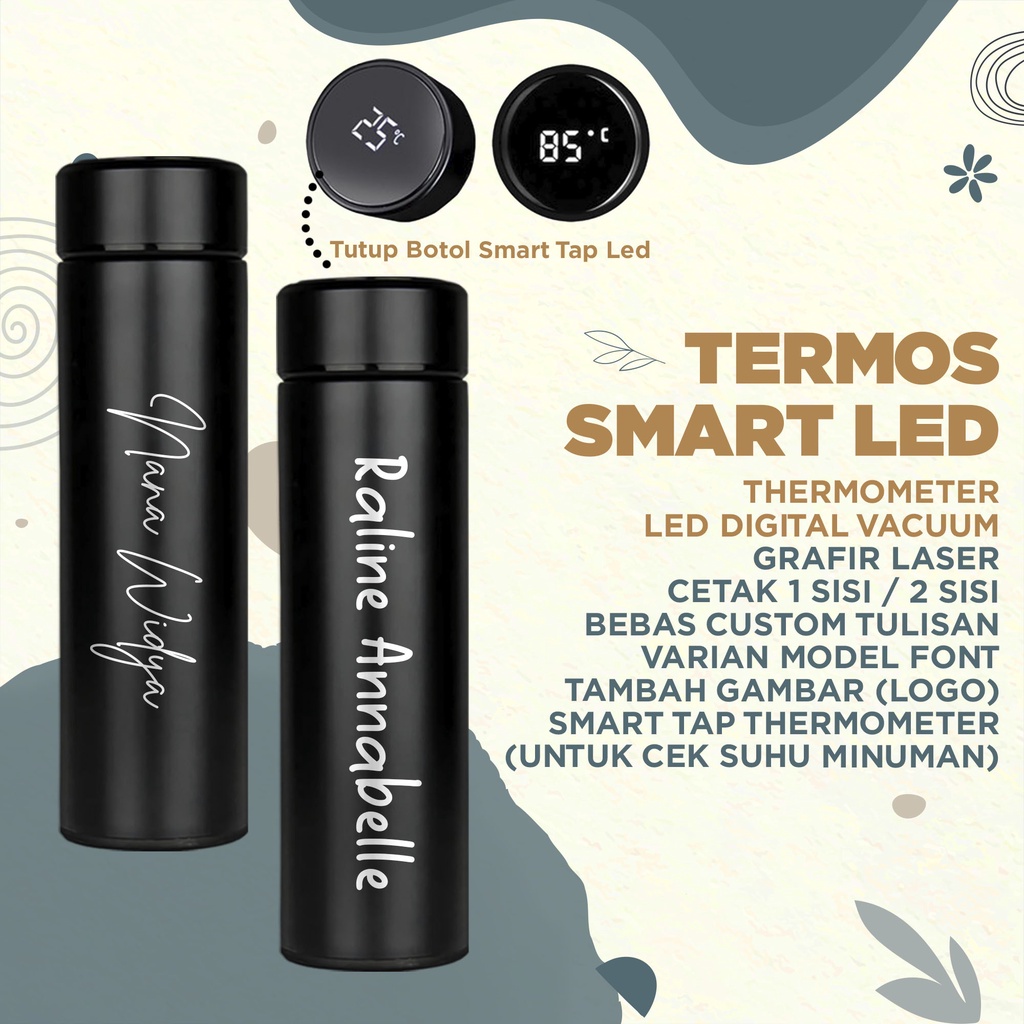 Jual TERMOS CUSTOM GRAFIR / TUMBLER CUSTOM NAMA LOGO ENGRAVE / TERMOS ...