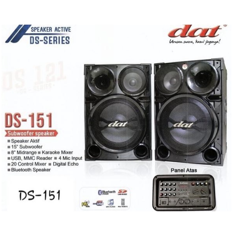 Jual SPEAKER AKTIF PASIF DAT 12 & 15 INCH | Shopee Indonesia