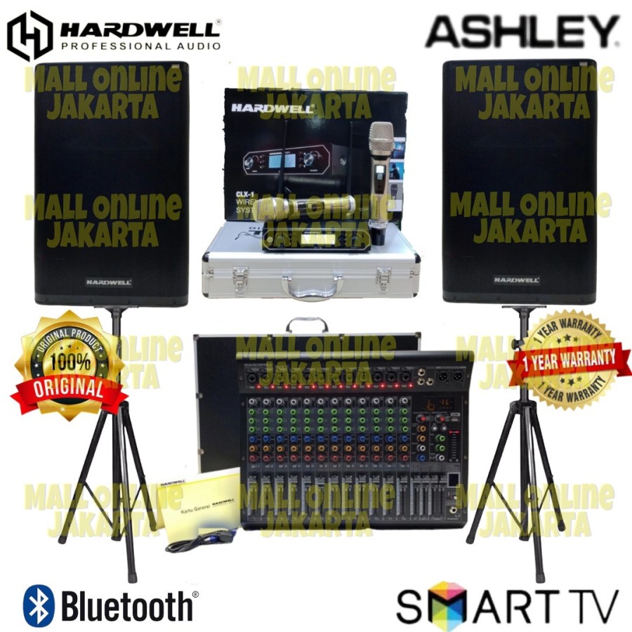 Jual Paket Sound system hardwell 15 inch fullset outdoor mixer 12 ...