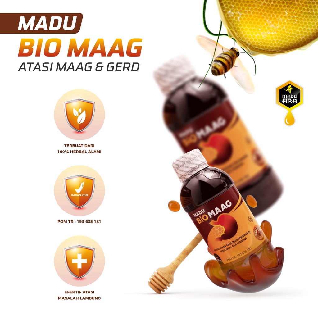 Jual BIOMAAG MADU BIOMAG - PAKAR MAAG, GERD & ASAM LAMBUNG RINGAN ...