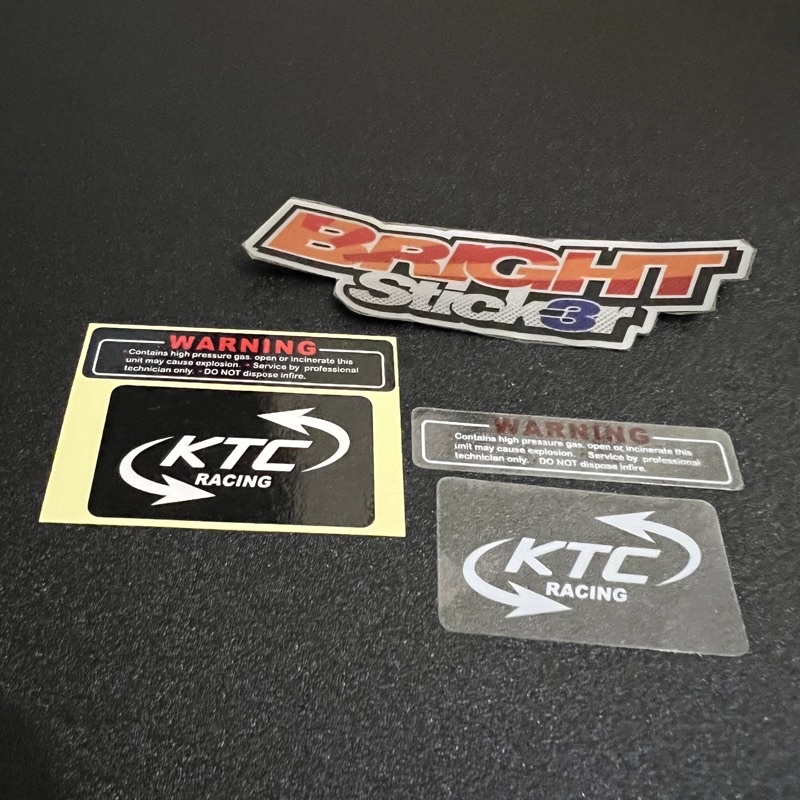 Jual STICKER Stiker Shock KTC RACING Transparan | Shopee Indonesia