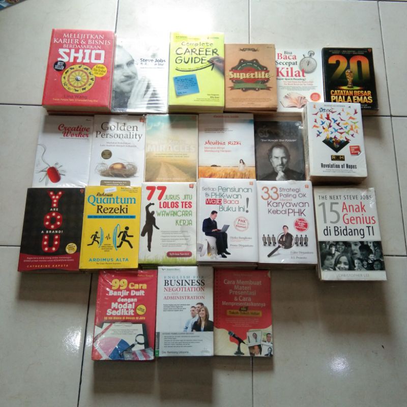 Jual OBRAL BUKU MURAH ORIGINAL / BISNIS / PENGEMBANGAN DIRI / KARIER / 99 CARA BANJIR DUIT ...