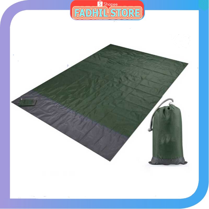 Jual FS - GIANTEX Karpet Lipat Camping Piknik Waterproof Mat 140 x ...