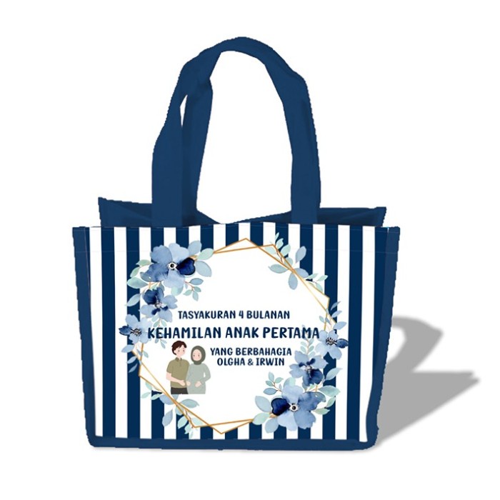 Jual Tas goodie bag custom untuk acara anak ultah desain nama dan foto ...