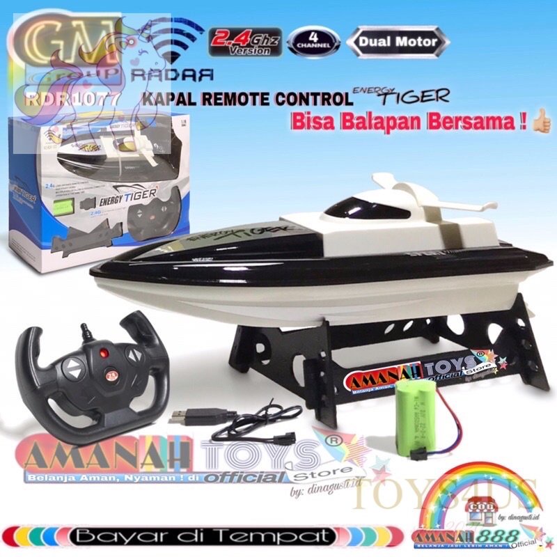 Jual Toys4Us - Kapal Remote Control Super NgeBoat 2.4GHz 4CH High Speed ...