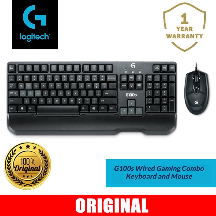 Jual Keyboard Gaming Combo Logitech G100s | Shopee Indonesia