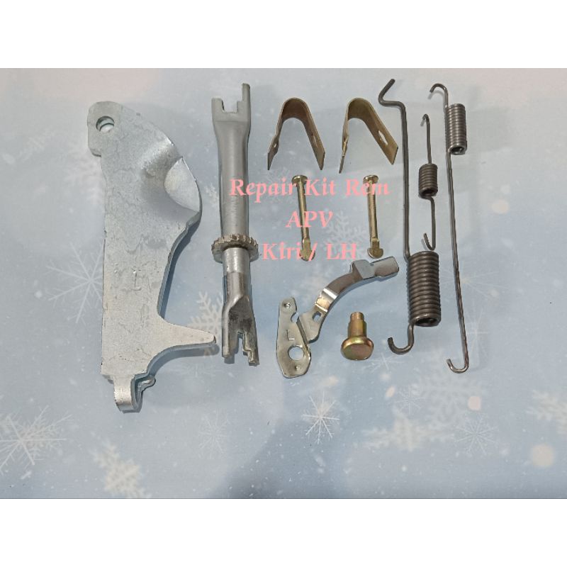 Jual Kit Rem Tangan Apv Kiri / LH Hand Brake Kit Repair Kit Rem Plate ...