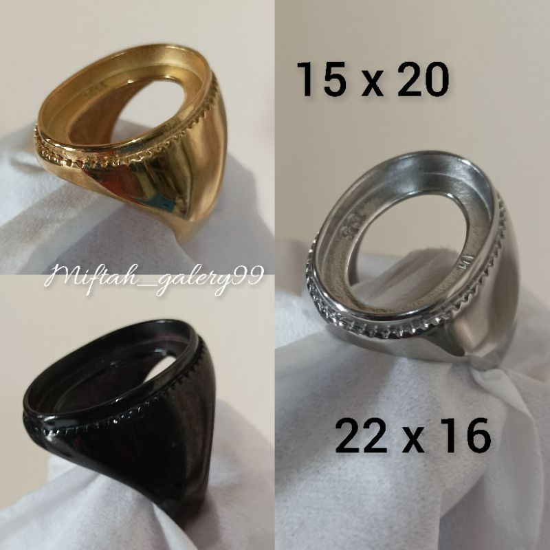 Jual Emban ring titanium super 15x20, 22x16 | Shopee Indonesia