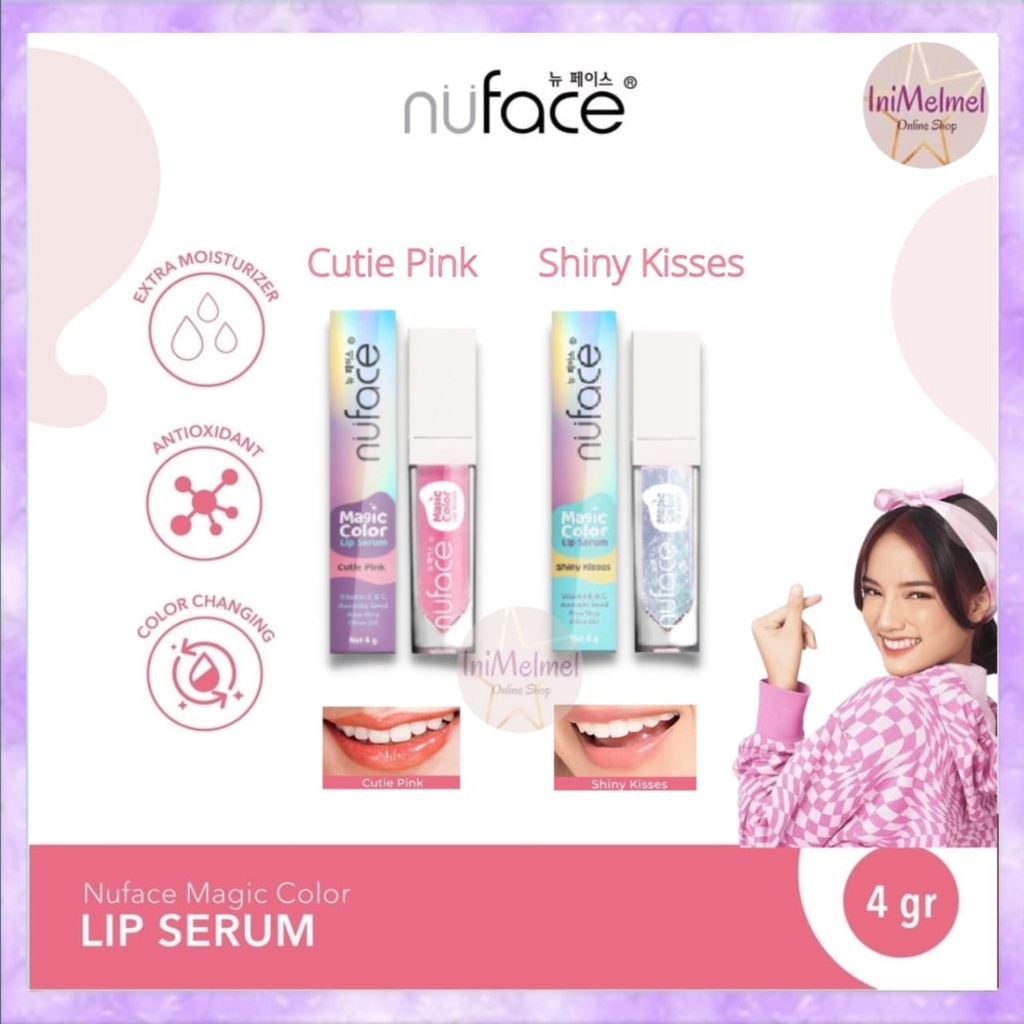 Jual Nuface Magic Color Lip Serum 4 Gr | Shopee Indonesia