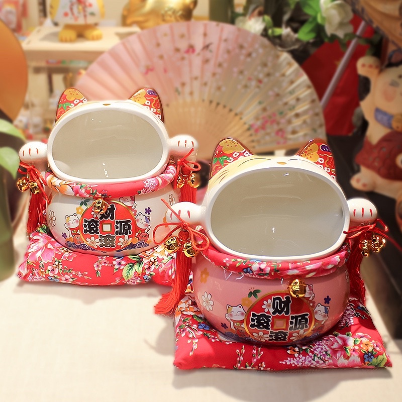 Jual tempat permen/pajangan/patung/luckycat/manekineko | Shopee Indonesia