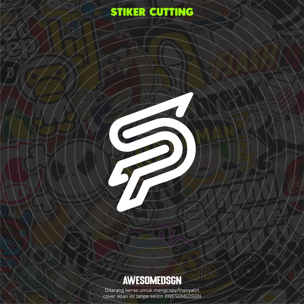 Jual STIKER STICKER CUTTING SPEEDPEOPLE | Shopee Indonesia