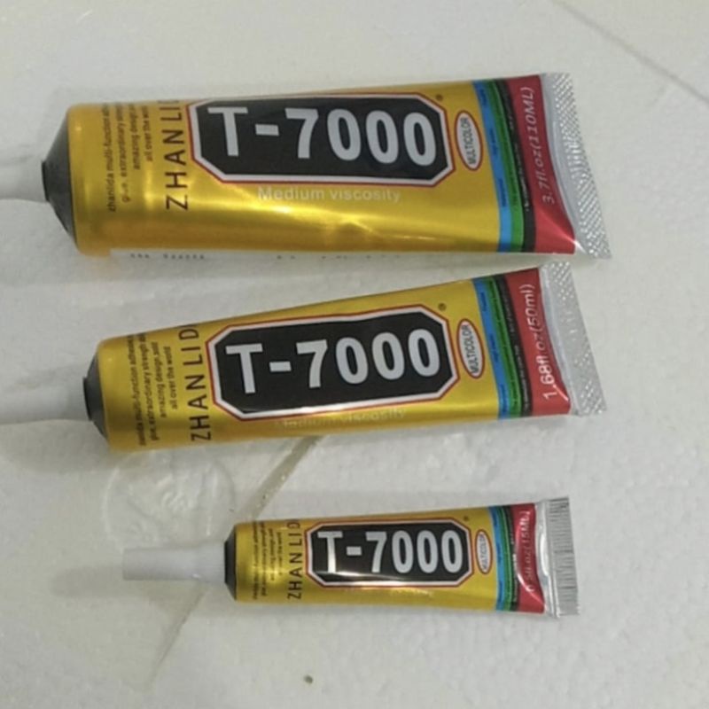 Jual Lem LCD Touchscreen T7000 15ML 50ML 110ML Black | Shopee Indonesia
