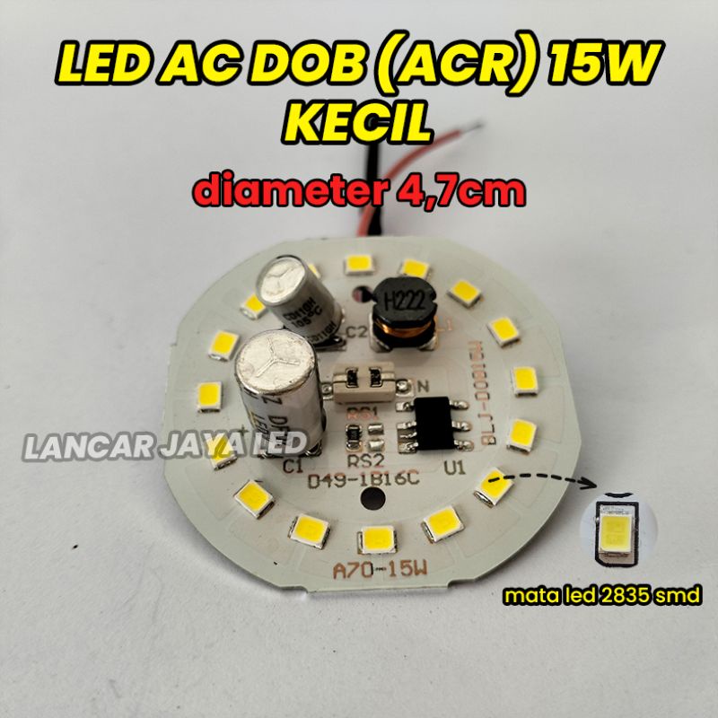 Jual PCB LED AC (ACR) Lengkap 3,5,7,9,12,15,18,20,30,40, watt | Shopee ...