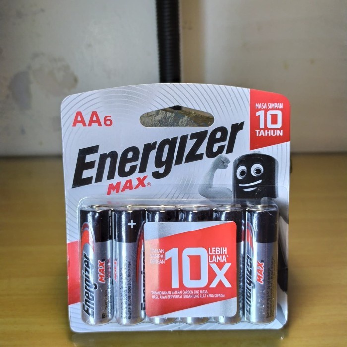 Jual ENERGIZER MAX Lebih Tahan Lama Alkaline AA A2 / AAA A3 Baterai isi 6 Original | Shopee ...