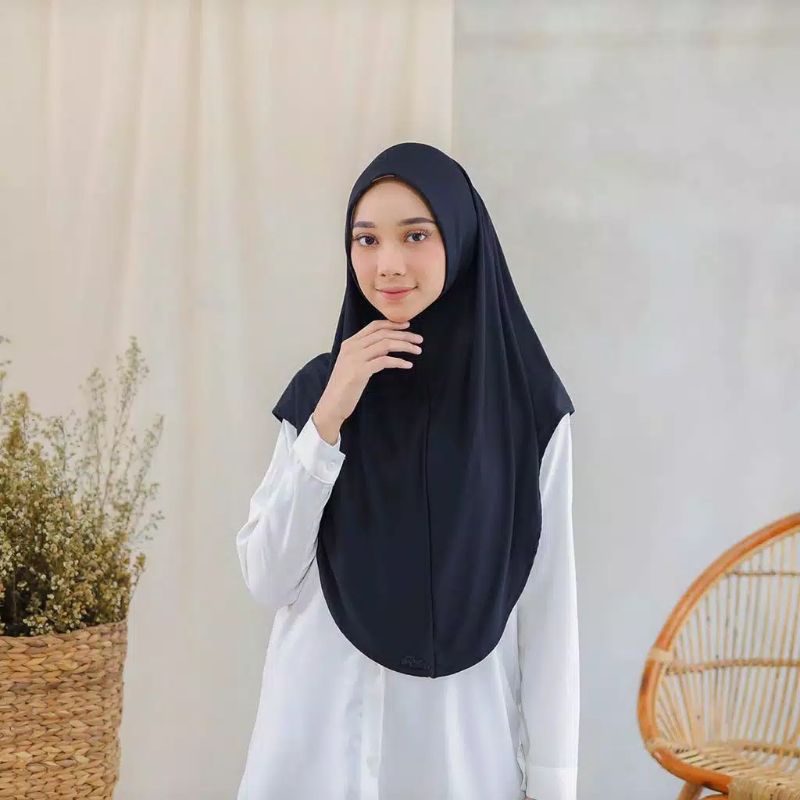 Jual Jilbab Bergo Hamidah Non Pet Jersey/Hijab Instan Malay Daily | Shopee Indonesia