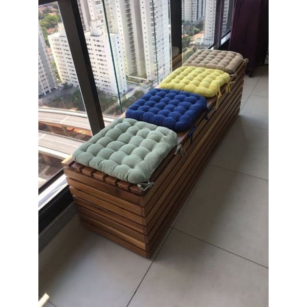 Jual bantal alas duduk panjang/bantal alas costum besar/alas sofa ...