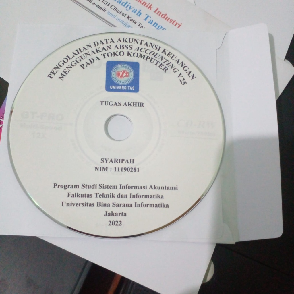 Jual PAKET BURNING CD SKRIPSI DAN TESIS / INSTAN 2 JAM SEHARI LANGSUNG ...