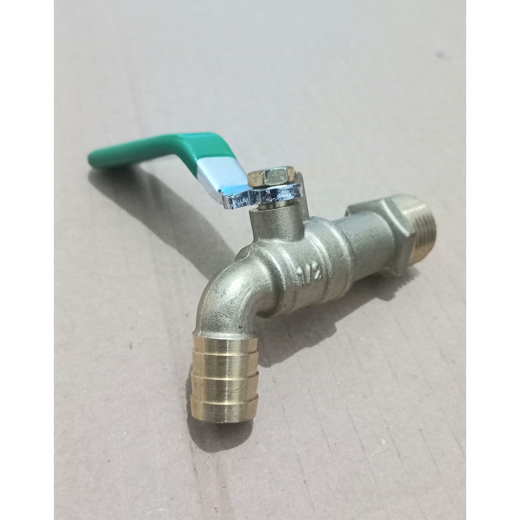 Jual Kran Kuningan 1/2 Ernesto / Kran Tembok Kuningan | Shopee Indonesia