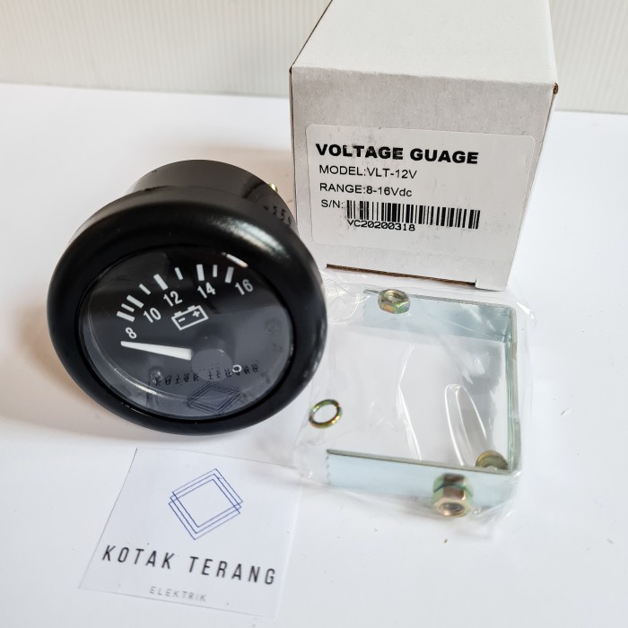 Jual Voltage Gauge 12V VDO VLT-12V Volt Gauge Meter | Shopee Indonesia
