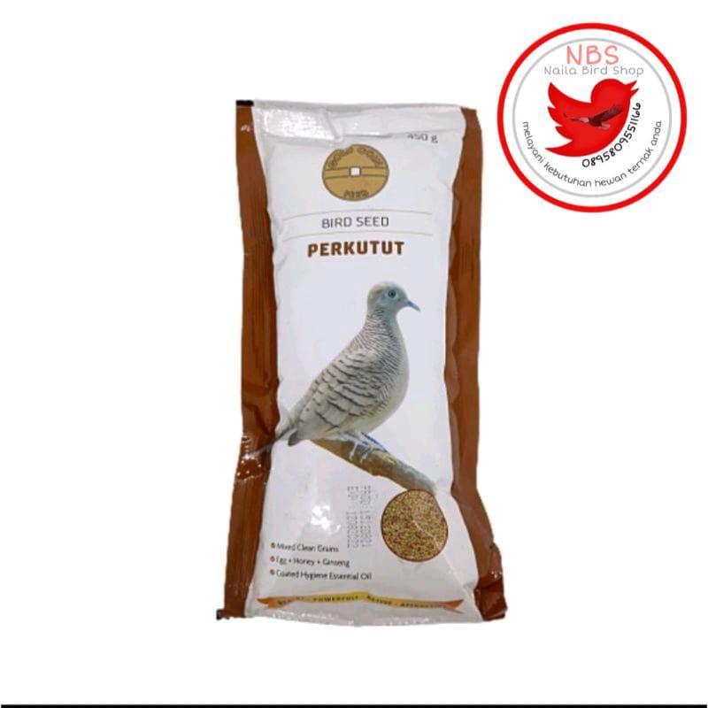 Jual GOLD COIN PERKUTUT 450g PAKAN BURUNG PERKUTUT EXTRA VITAMIN ...