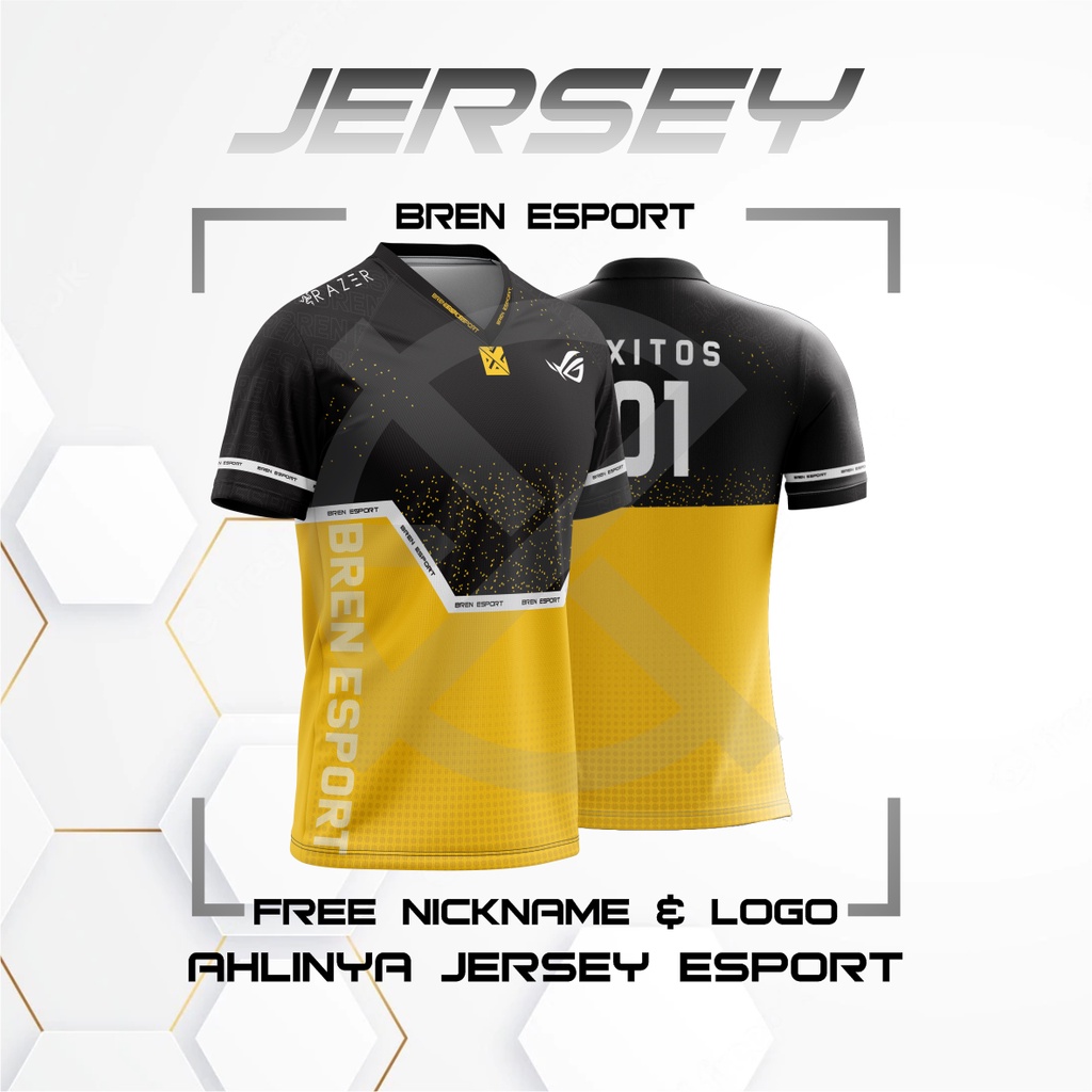 Jual Jersey BREN ESPORTS TERBARU 2022-2023 PH S10 FREE NICKNAME ...