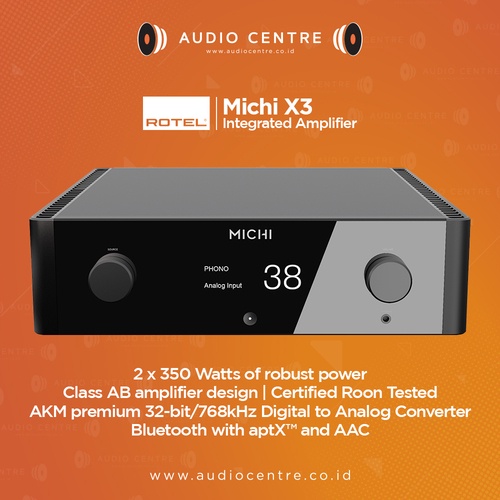 Jual Rotel Michi X3 Integrated Amplifier | Shopee Indonesia