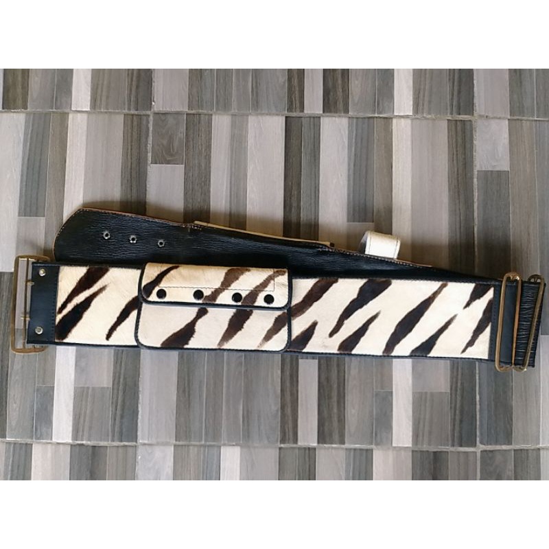 Jual SABUK OTOK KULIT MOTIF MACAN LEBAR TIMANGAN 11CM | SABUK BOPO ...