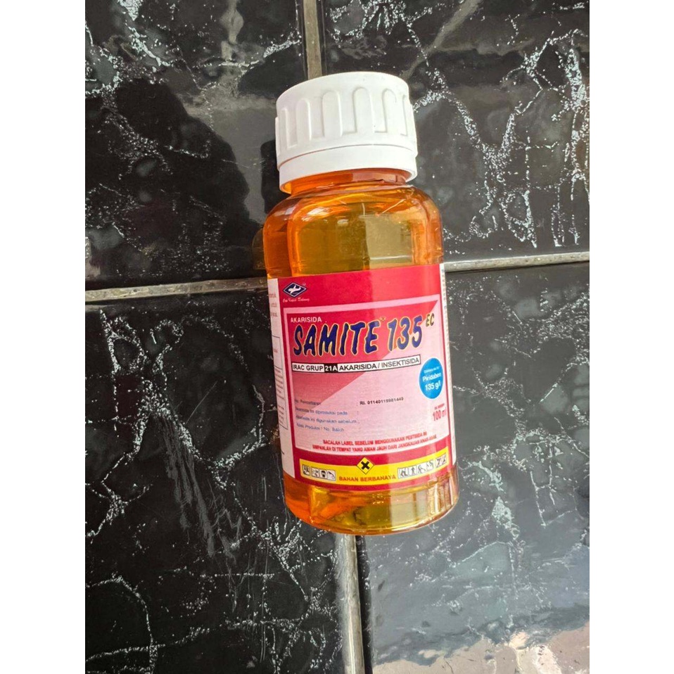 Jual akarisida SAMITE 135EC 100ml cap kapal terbang | Shopee Indonesia