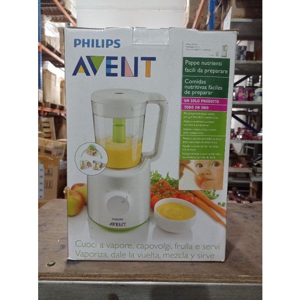 Jual philips avent 2 in 1 Steamer&blender baby food maker blender ...