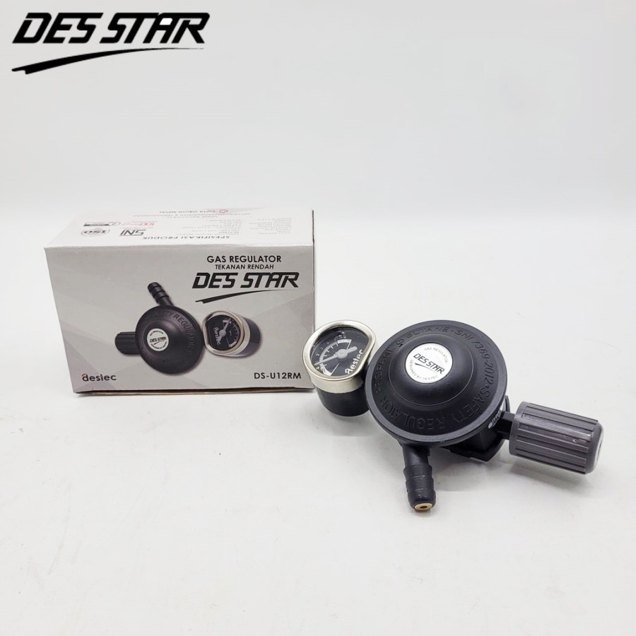 Jual Regulator Gas DES STAR DS-U12RM Regulator Meter Tekanan Rendah ...