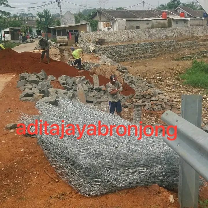 Jual Kawat Bronjong Galvanis pvc | Shopee Indonesia