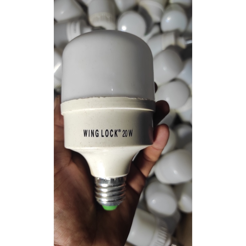 Jual LAMPU BOHLAM LED WING LOCK 20 WATT | Shopee Indonesia