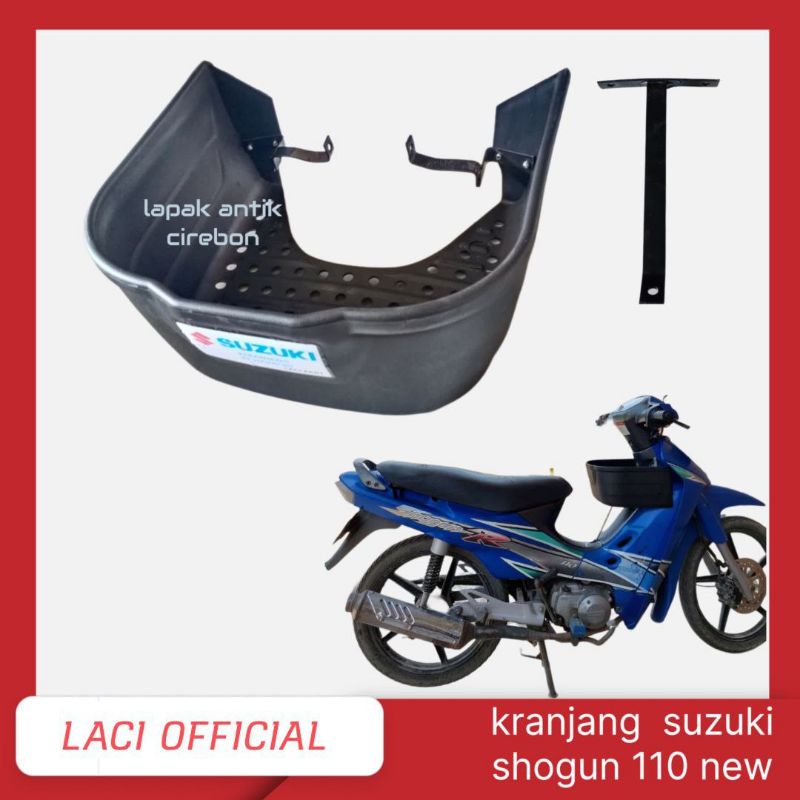 Jual kranjang bagasi tengah plastik suzuki shogun new 110 ramping ...
