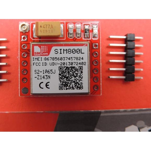Jual SMALLEST SIM800L GPRS GSM MODULE SIM 800L 800 with antenna ...