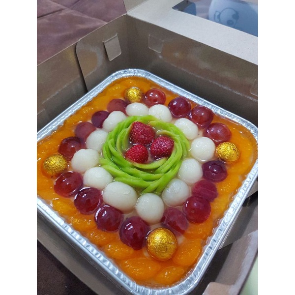 Jual Puding buah ukuran 20 besar, seger, banyak buah | Shopee Indonesia