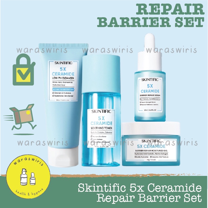 Jual Skintific 5x ceramide Repair Barrier set - Paketan Repair Barrier ...